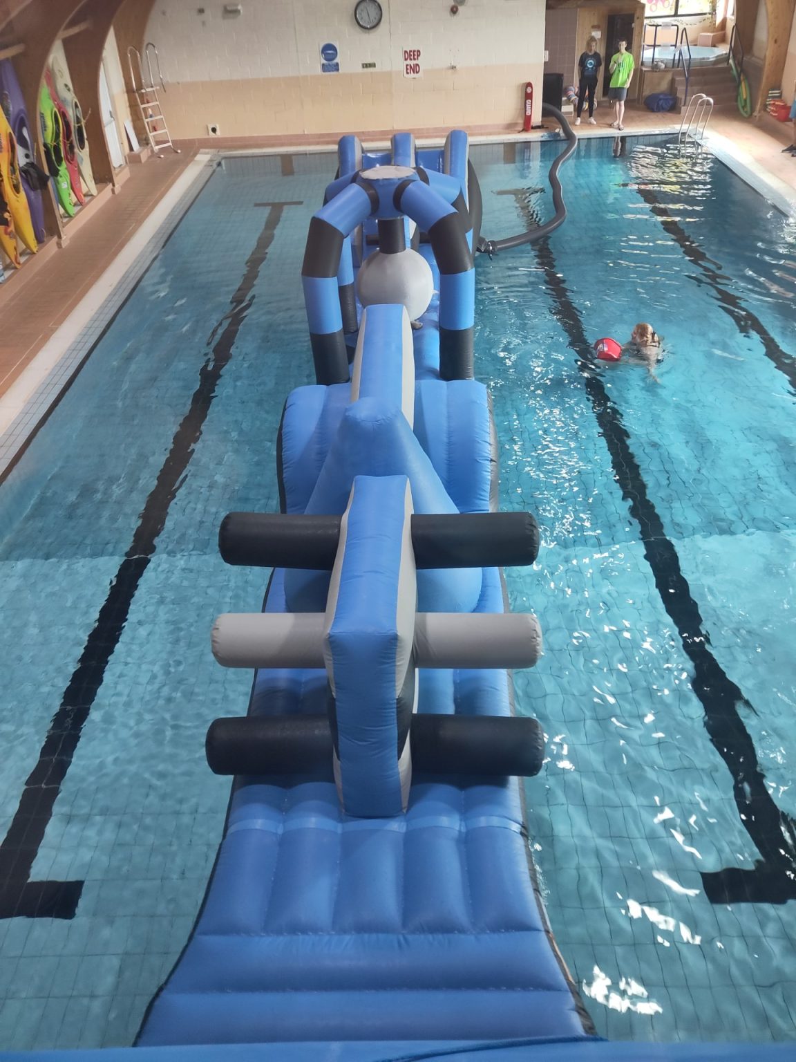 inflatable from above – Mallaig Pool & Leisure